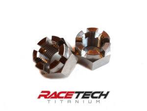 Yamaha Banshee Titanium Spindle Nuts | RaceTech Titanium