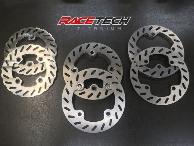 Titanium Brake Rotors for Polaris RZR 900, XP1000, & XP Turbo ...