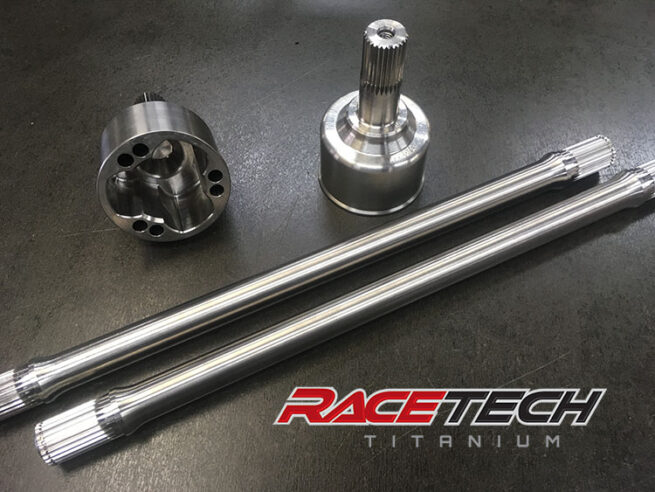 Titanium Axles and CV's for Radical Sports Cars - RaceTech Titanium