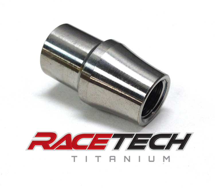 Titanium 3/8-24 LH Tube Adapter for 5/8" x .050 tube - RaceTech Titanium