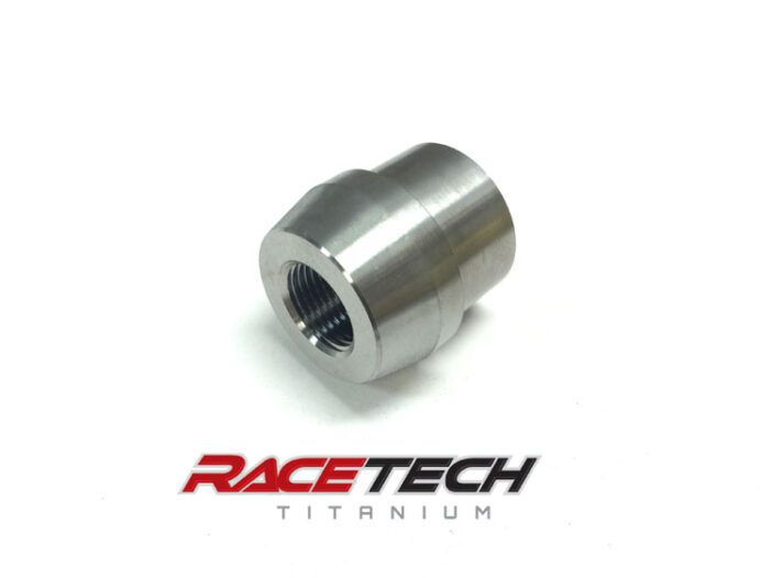 Titanium 3/4-16" RH Threaded Tube Adapter for 1.5" x .085 tube ...