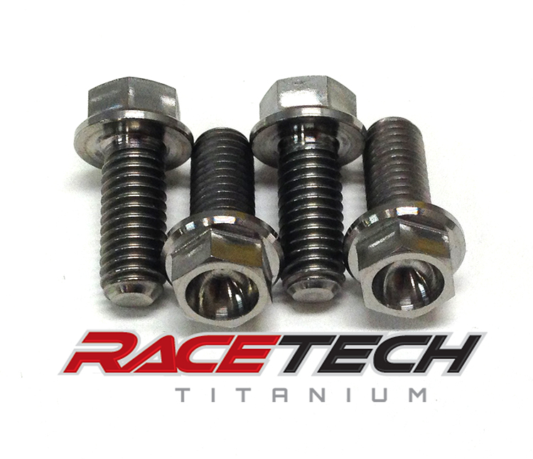 Titanium Rear Fender Bolts Sherco (2017-25 250/300 SE) - RaceTech Titanium