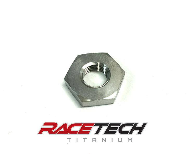 Titanium M10x1.0 RH Hex Nut - RaceTech Titanium