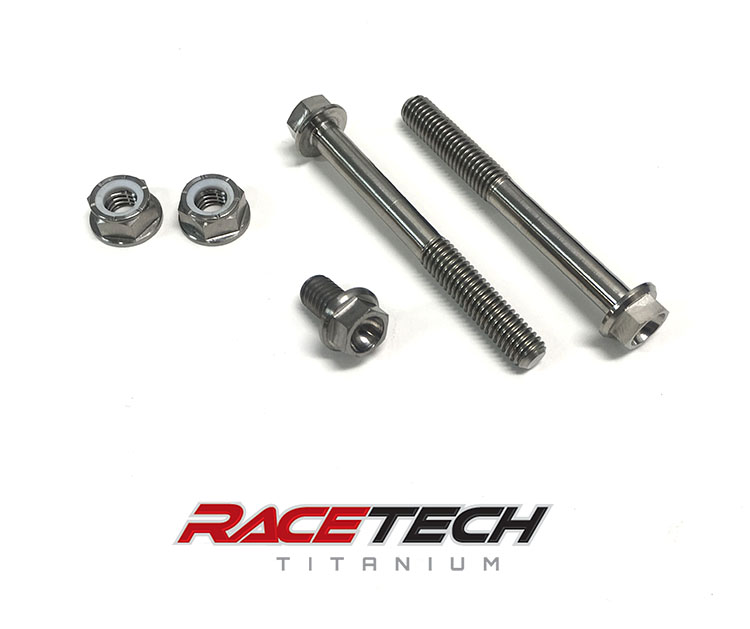 Titanium Chain Block Bolts (2006-23 Yamaha YZ125) - RaceTech Titanium