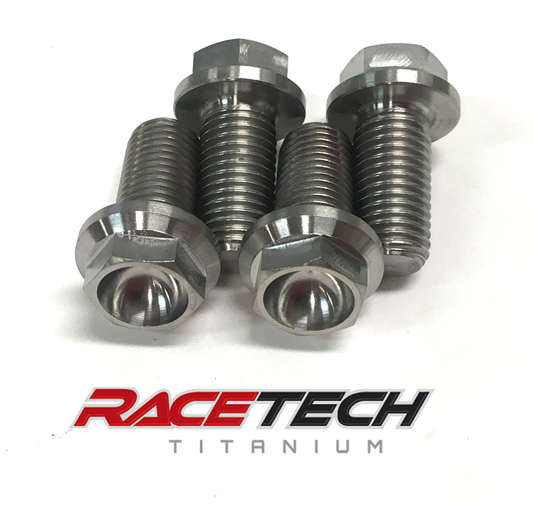Titanium Upper Mainframe Bolts for Yamaha Raptor 700 (set of 4 ...