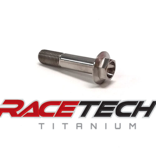 Titanium M10x1.25x55 Hex Head Flange Bolt - RaceTech Titanium