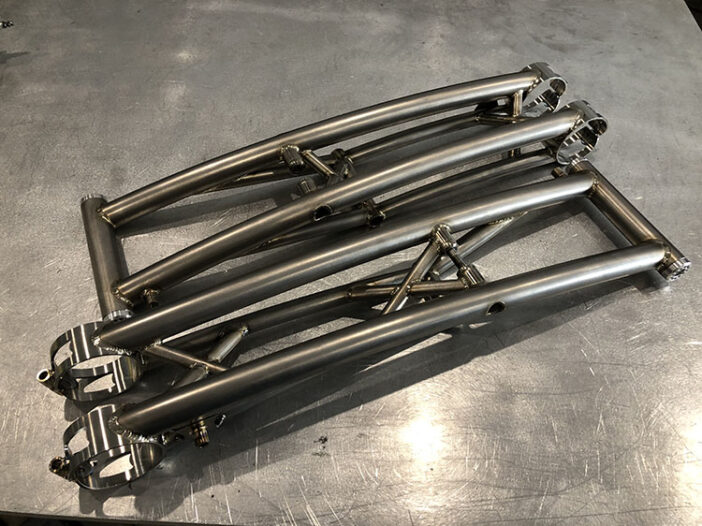 Yamaha Banshee Ultra-Lite Titanium Swingarm - RaceTech Titanium