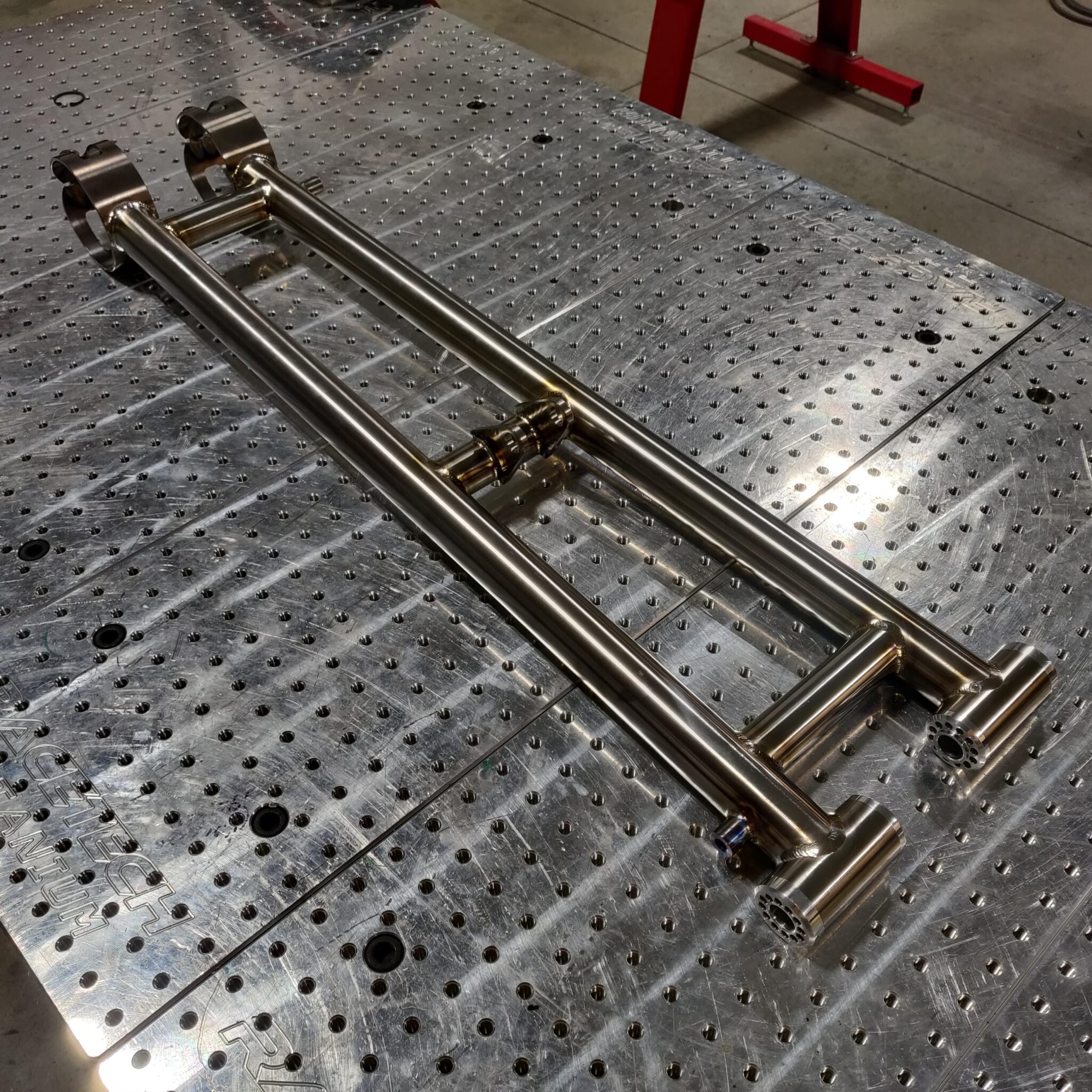 Yamaha YFZ450 Titanium Drag Swingarm (Straight, No Link) (Carb Model ...