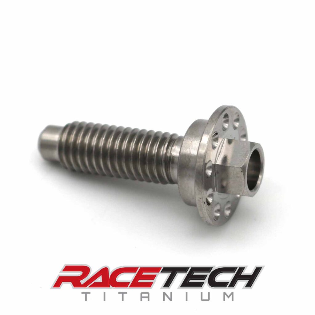 Titanium M8x28.7 Hex Head Shoulder Bolt - RaceTech Titanium