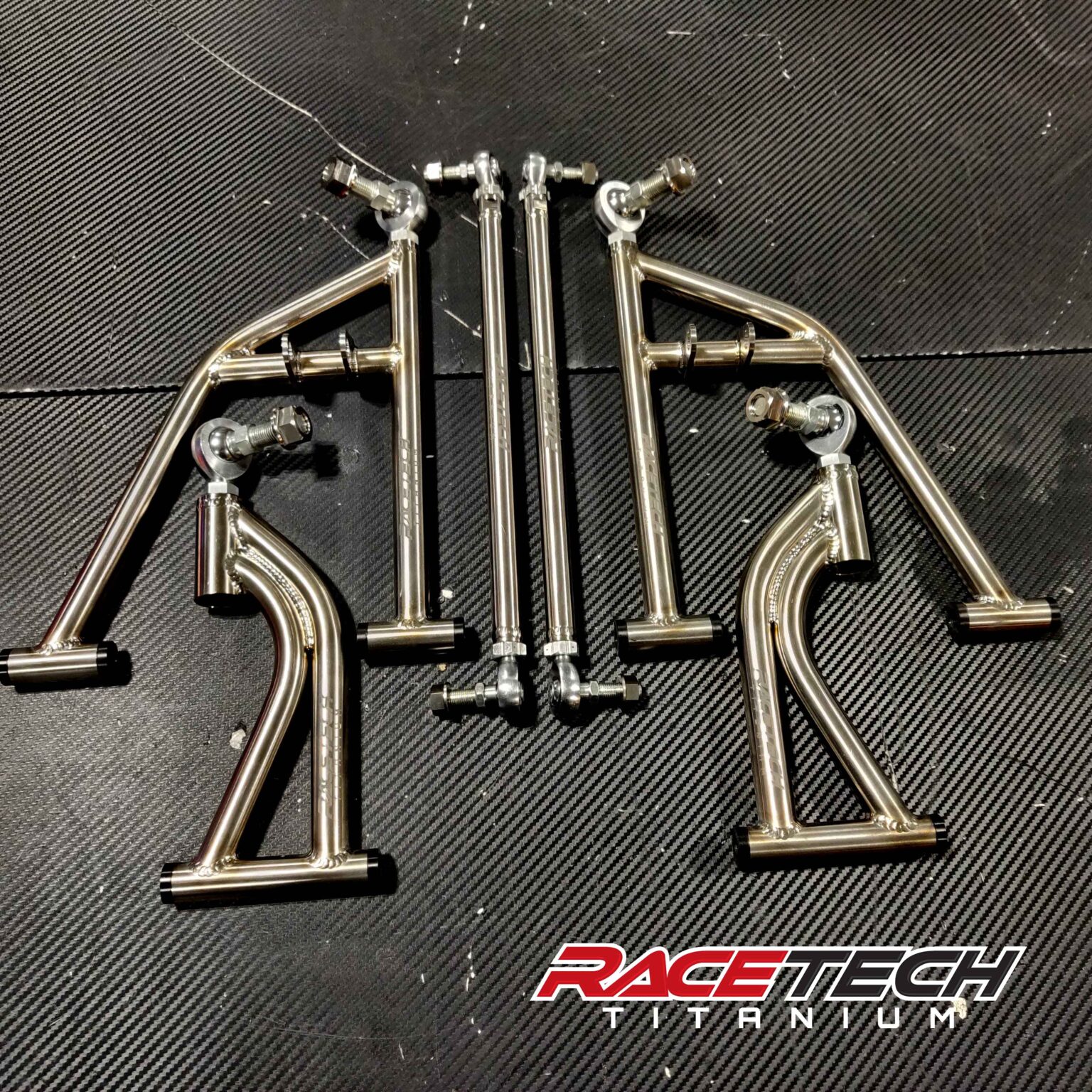 Yamaha Banshee Titanium +3-1 Drag J-Arm Kit - RaceTech Titanium