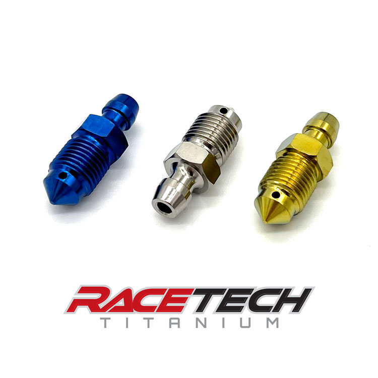 Titanium Front Caliper Brake Bleed Valve (2021-23 Husqvarna TC65 & TC85)