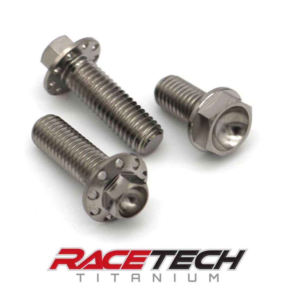 Titanium Gas Tank Bolts Honda (CRF110 2019-2024) - RaceTech Titanium