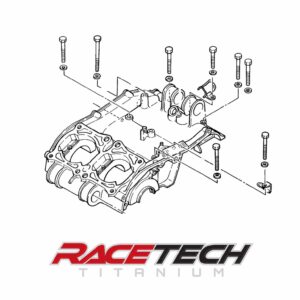 Yamaha Banshee Aerospace Grade Titanium Engine Case Kit