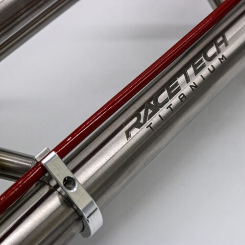 Aluminum Brake Line Clamp (1.5" Tube Clamp) - RaceTech Titanium