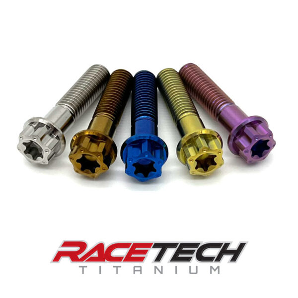 Titanium M8x35 Dual Drive Bolt