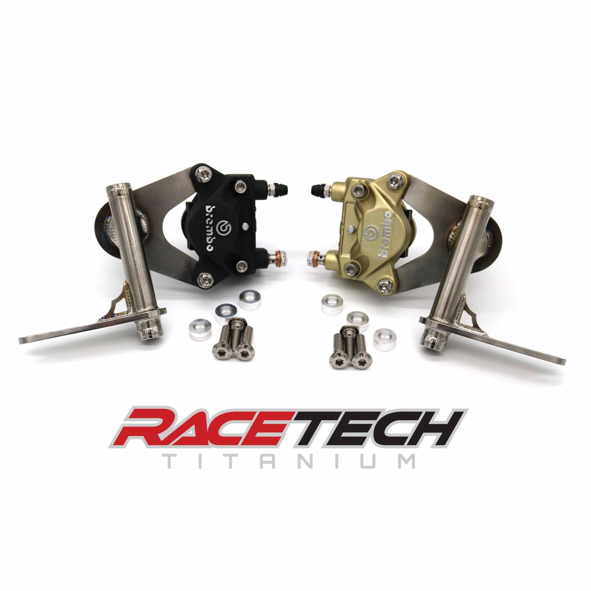 Titanium Honda TRX 450 Drag Spindle Kit With Brembo Calipers - RaceTech ...