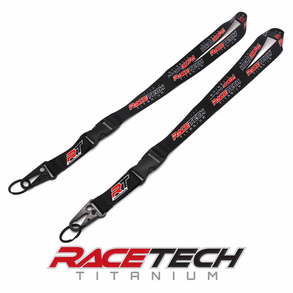 RaceTech Titanium Lanyard w/ Buckle - RaceTech Titanium
