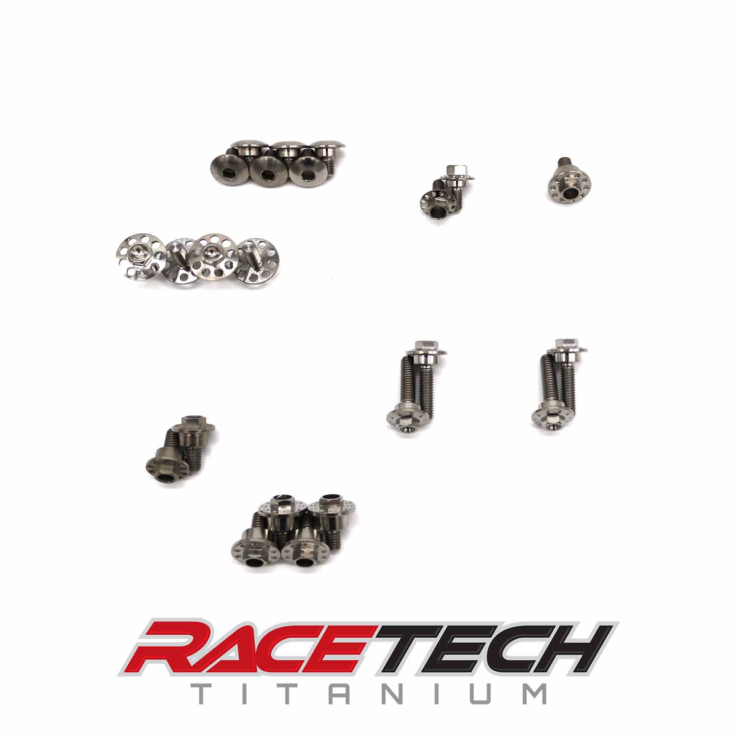 Titanium Plastic Bolt Kit Honda (CRF450R 21-24) - RaceTech Titanium