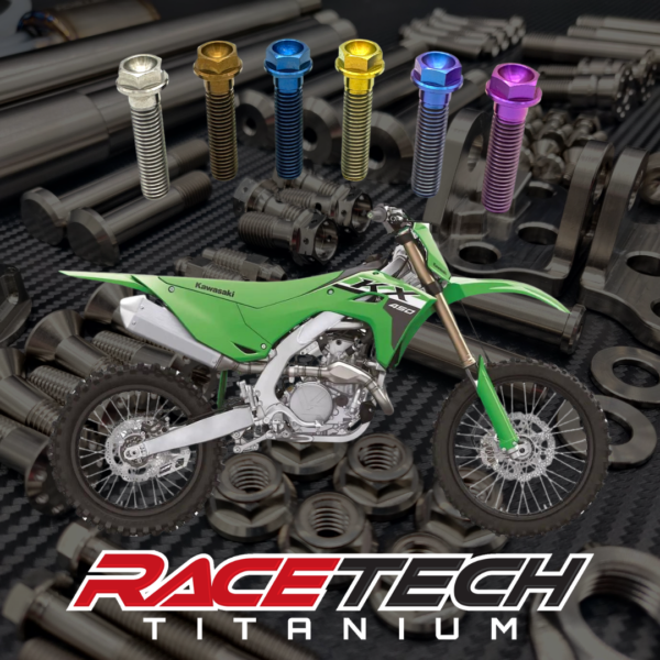 Titanium Full Bolt Kit Kawasaki (KX450F 2021-23) - RaceTech Titanium