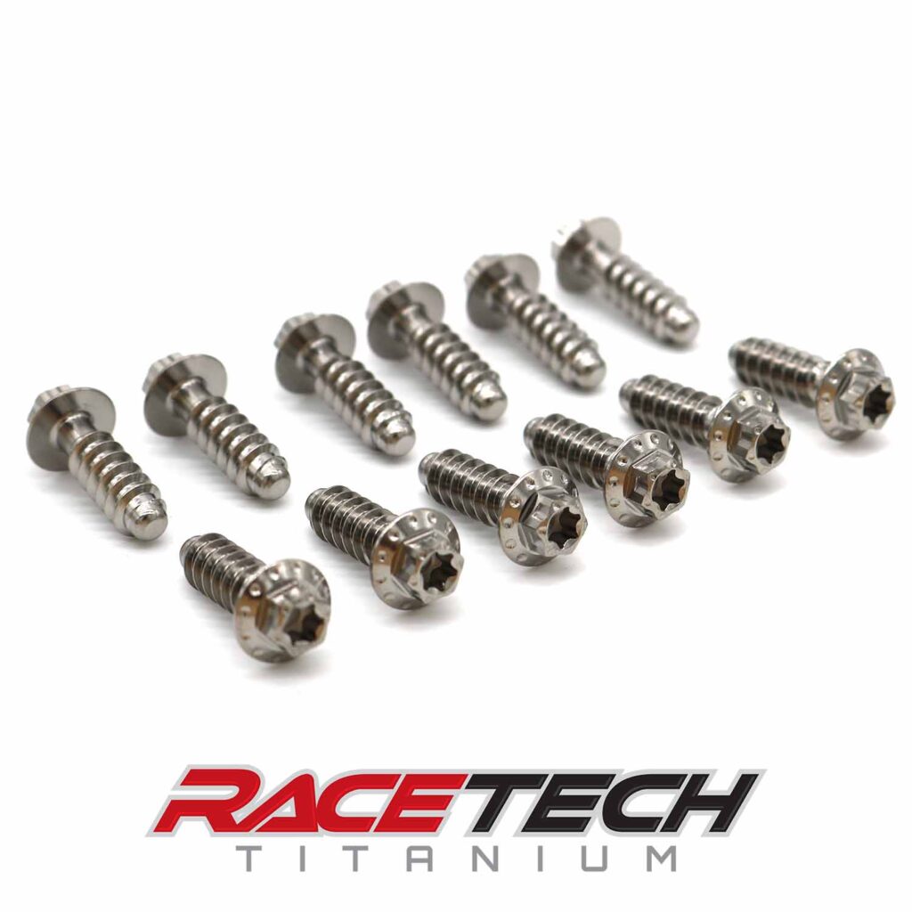 Titanium M6x18 KTM/GasGas/Husqvarna Plastic Screws (12 Pack) - RaceTech ...