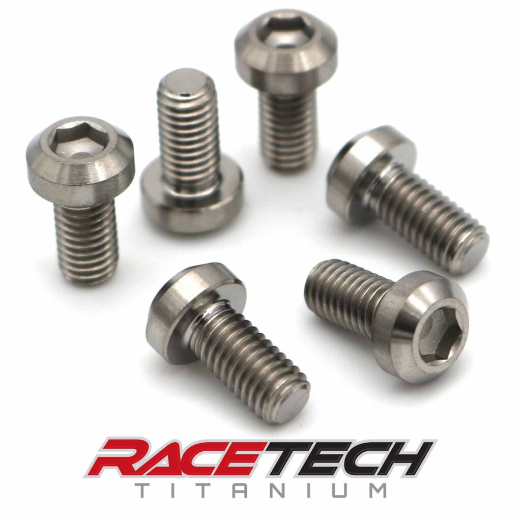 Titanium Fork Guard Bolts (Talaria Sting MX4) - RaceTech Titanium