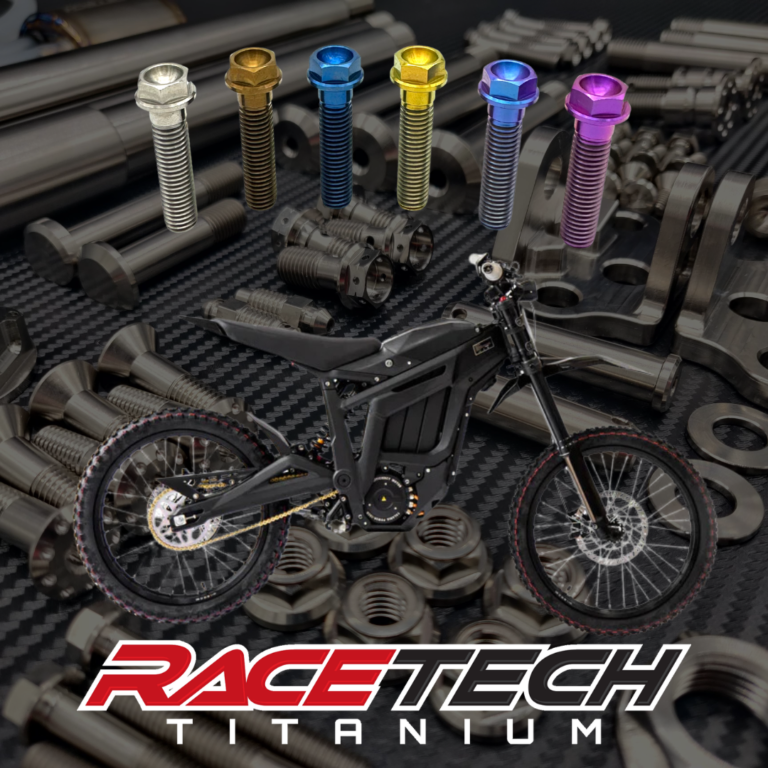 Titanium Full Bolt Kit Talaria Sting MX4 - RaceTech Titanium