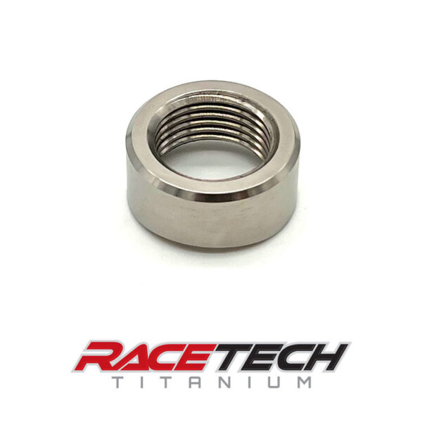 Stainless Steel O2 Sensor Weld Bung (M18x1.5) - RaceTech Titanium
