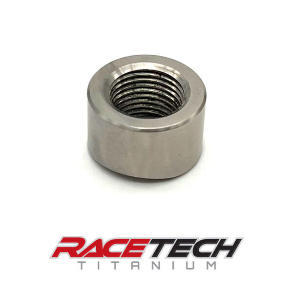 Titanium 3/8" NPT Sensor Weld Bung - RaceTech Titanium