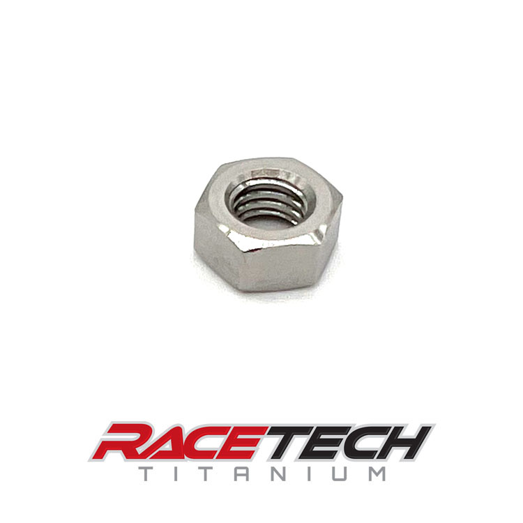 Aerospace Grade Titanium M18x1.5 Flange Nut | Titanium Nuts